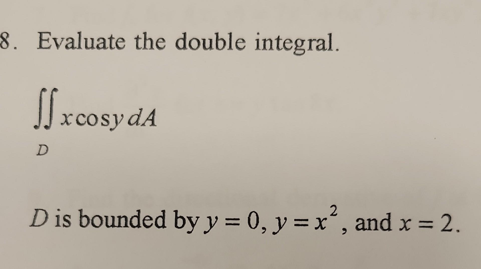 Solved 25. Calculate the iterated integral. | Chegg.com