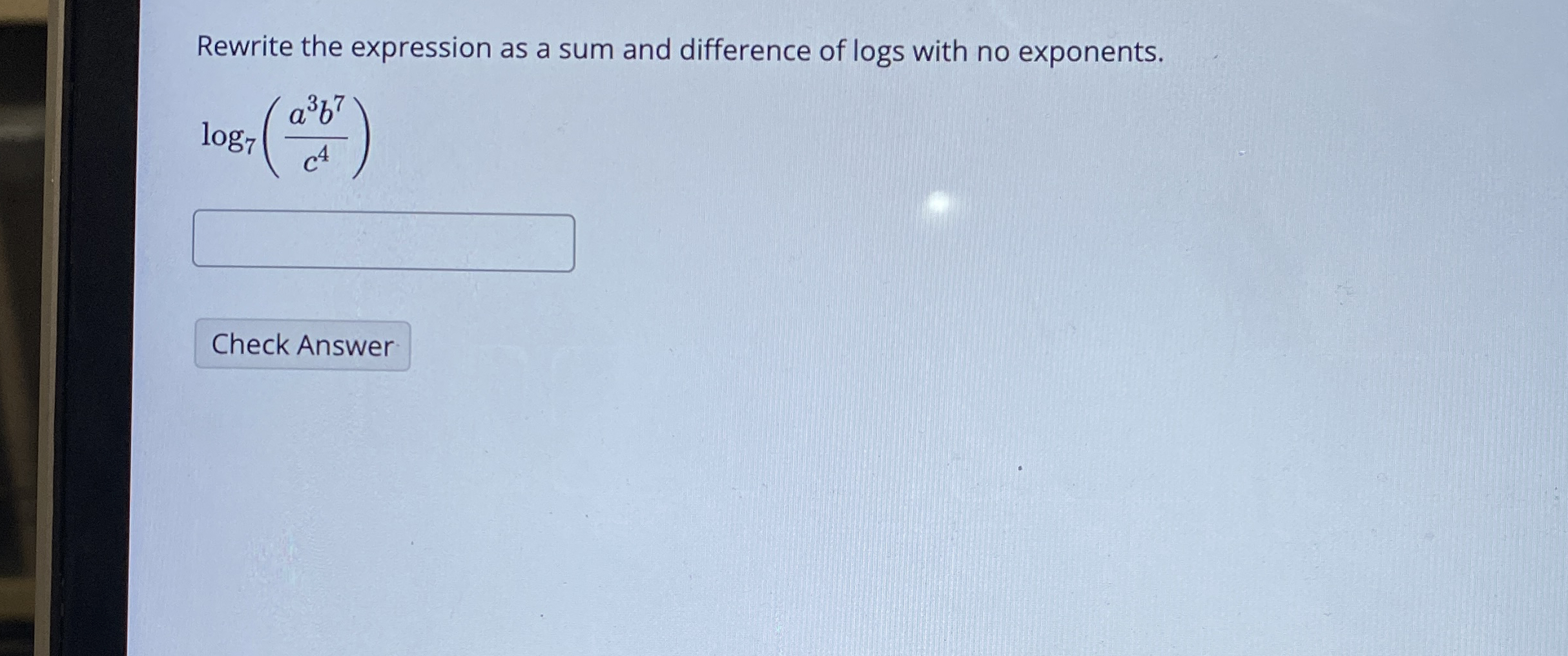 Solved Rewrite the expression as a sum and difference of | Chegg.com