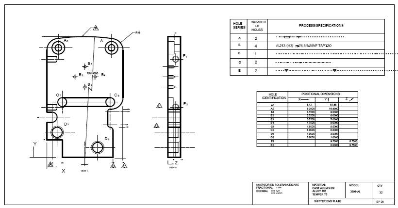Basic Blueprint Reading And Sketching Chapter U12 Solutions | Basic