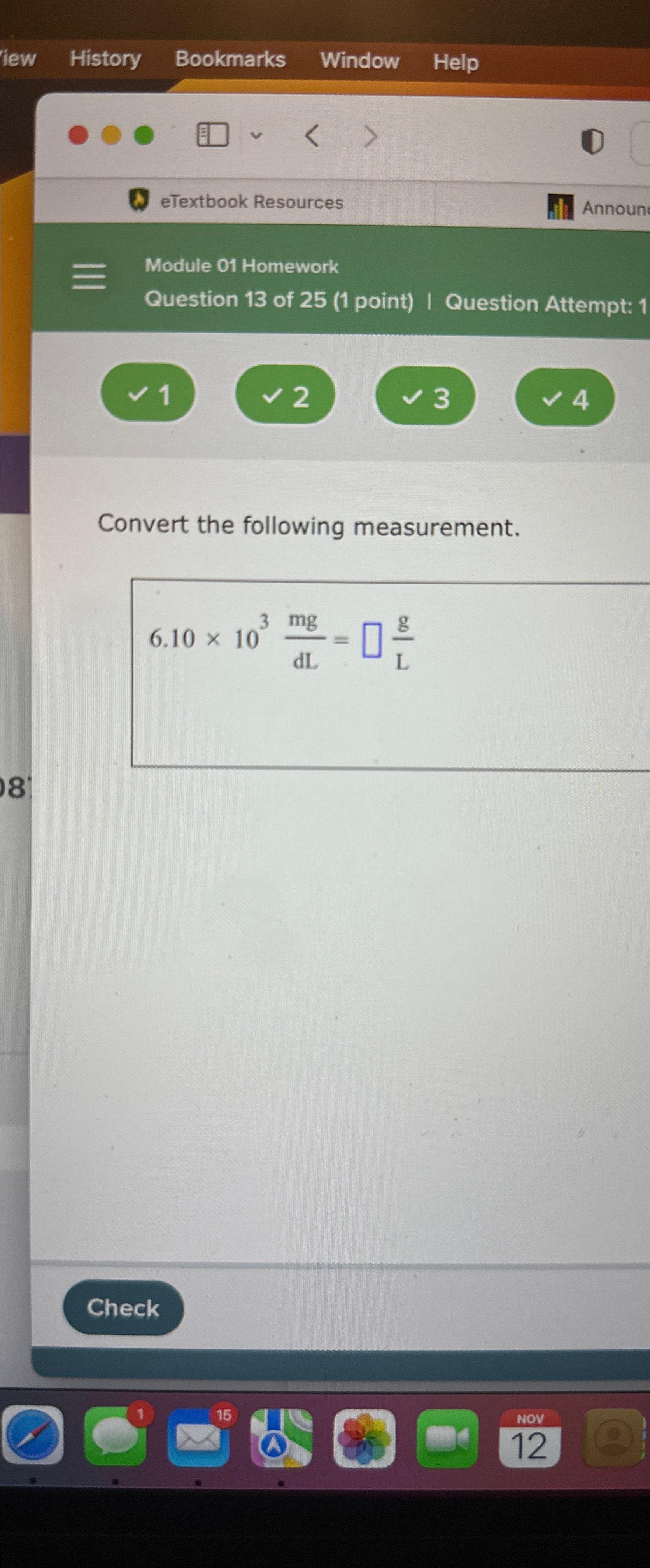 Solved eTextbook ResourcesModule 01 ﻿HomeworkQuestion 13 ﻿of | Chegg.com
