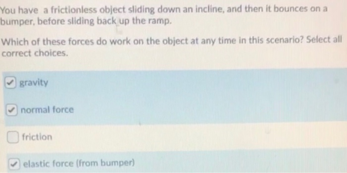 Solved You have a frictionless cart that is sliding down a | Chegg.com