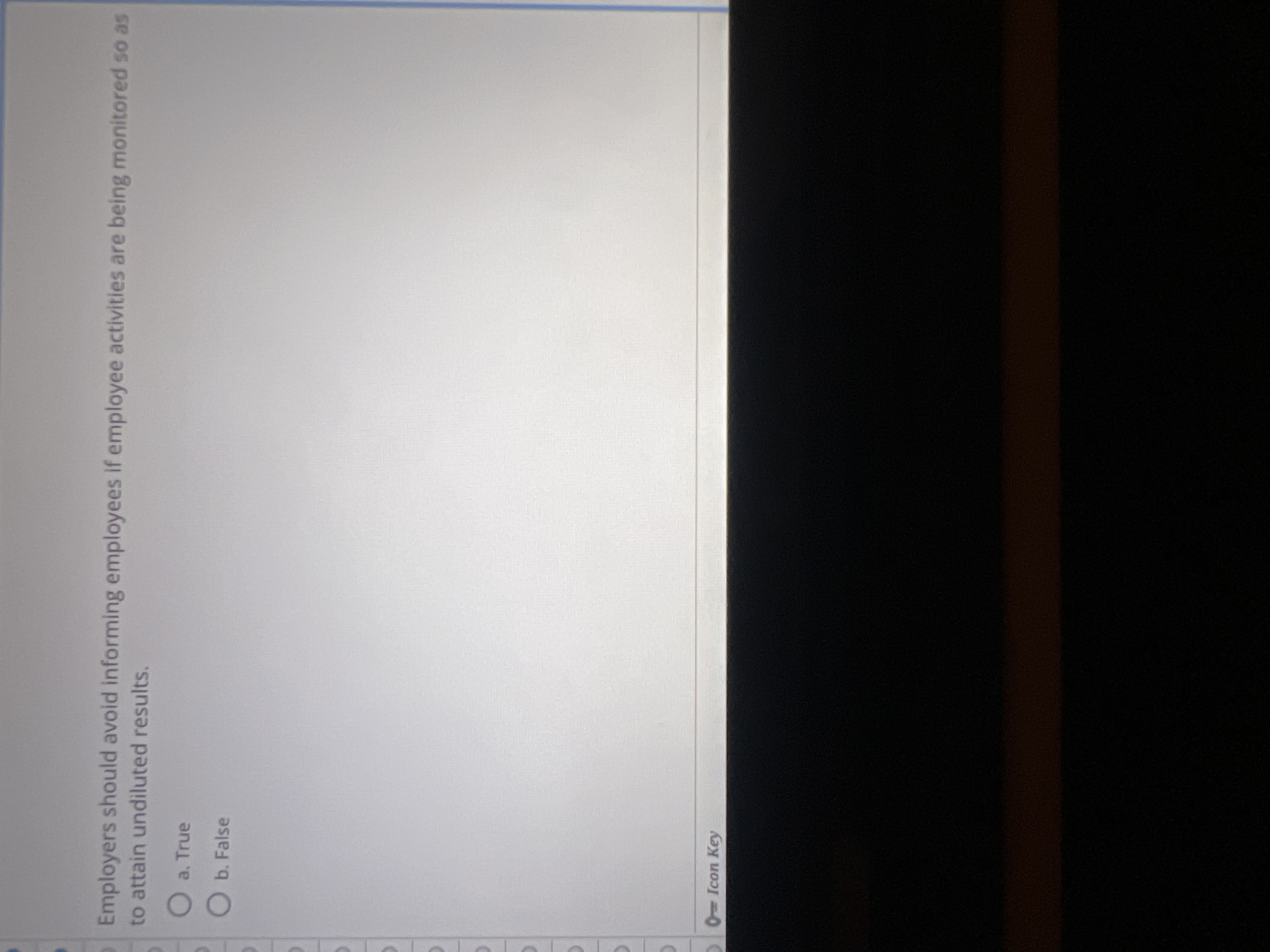 Solved Employers should avoid informing employees if | Chegg.com