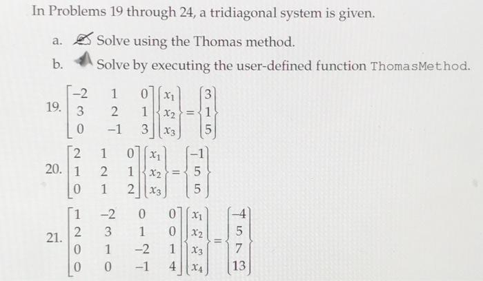 Solved Solve Question Number 21.For Matlab problen on part | Chegg.com