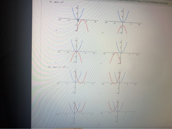 Solved Use the graph oft y-(n bue) to graph the flloing n d | Chegg.com