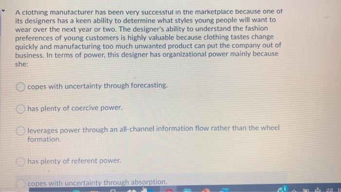 Solved Question 51 (1 point) Control over information flow | Chegg.com