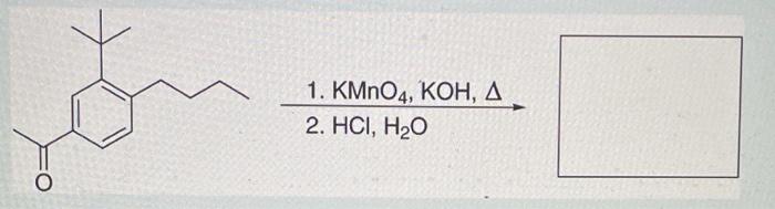 Solved 2. KMnO4,KCH,H2O 1OH | Chegg.com