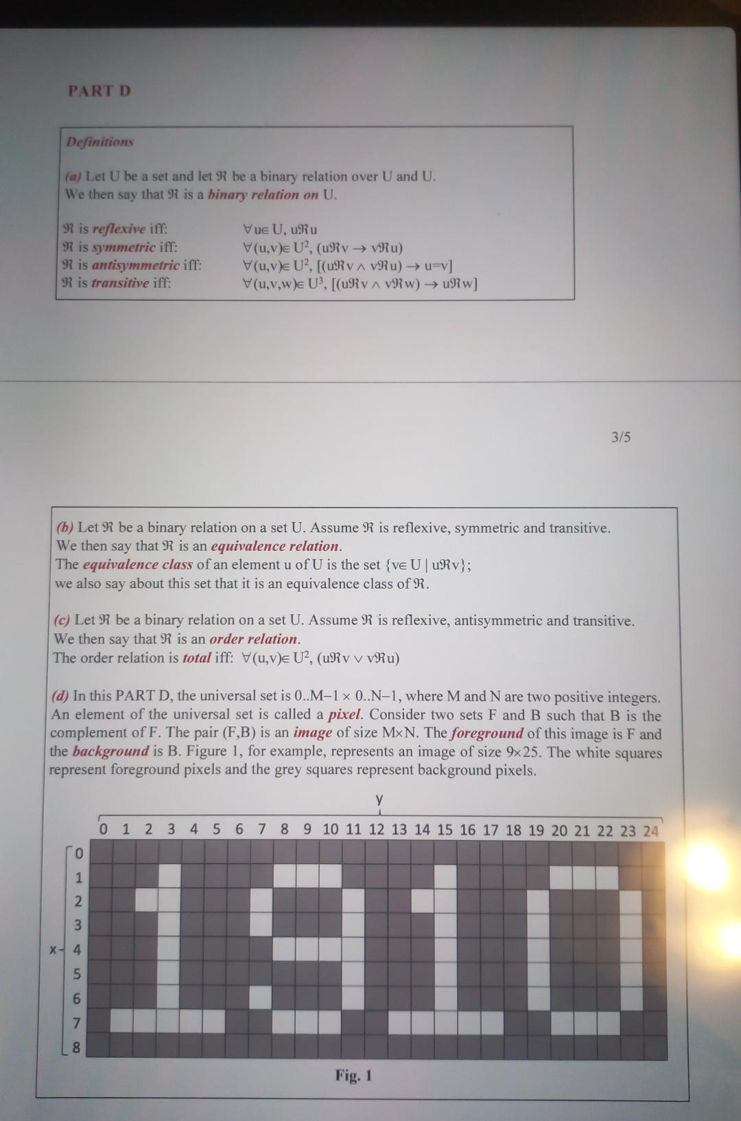 Solved this is a discrete maths question. kindly solve it in | Chegg.com Solved this is a discrete maths question. kindly solve it in | Chegg.com