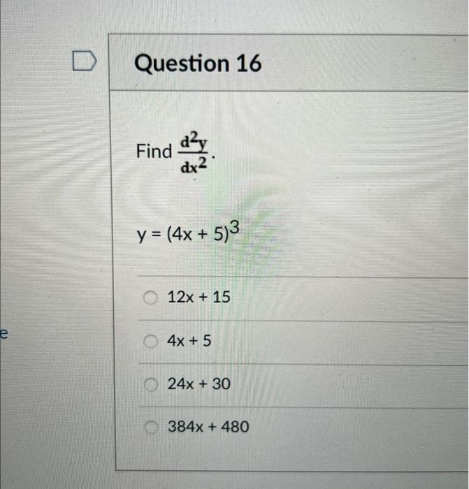 Solved Differentiate F X 3x5 6x3−1 3x2−3x [do Not Use