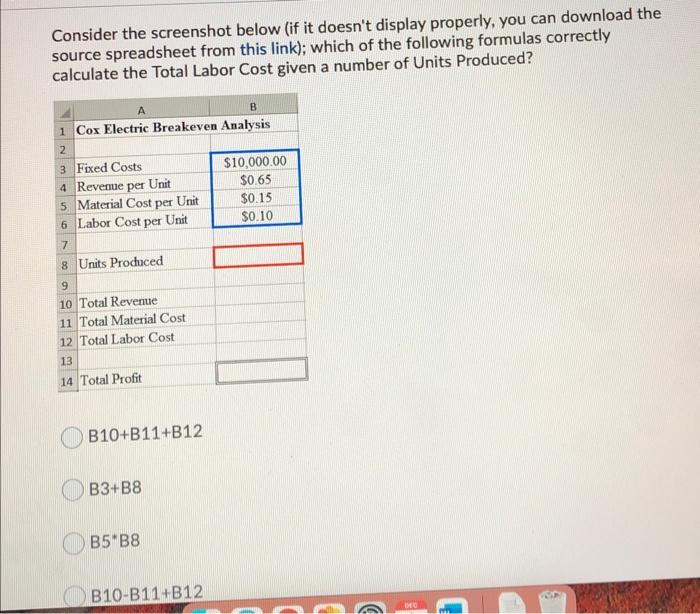 Solved Consider the screenshot below (if it doesn't display | Chegg.com