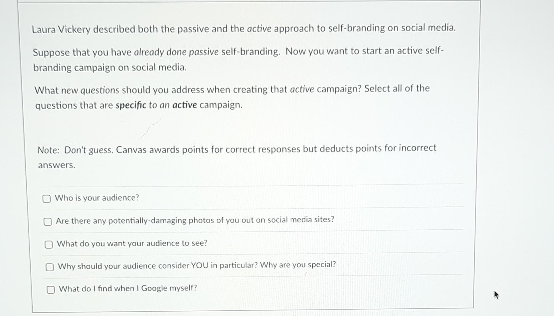 Solved Laura Vickery described both the passive and the | Chegg.com