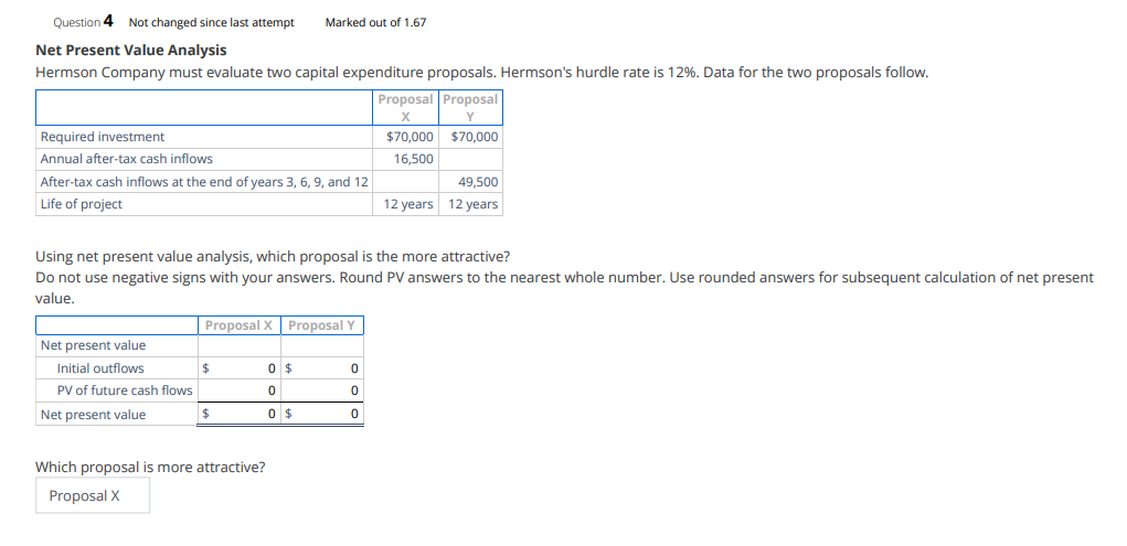 Solved Net Present Value AnalysisHermson Company must | Chegg.com