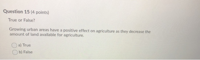 Solved Question 9 4 Points Which Of The Following 