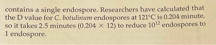 Solved calculate the decimal reduction time for the two | Chegg.com