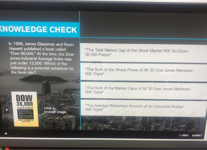 Solved KNOWLEDGE CHECK "The Total Market Cap of the Stock | Chegg.com