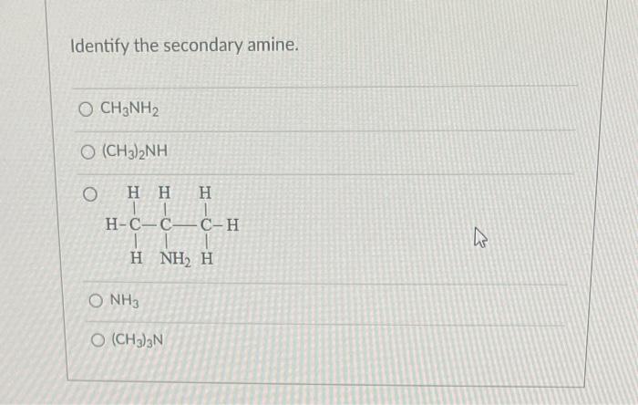 Solved Identify the type of organic compound shown: (CH3)3N | Chegg.com