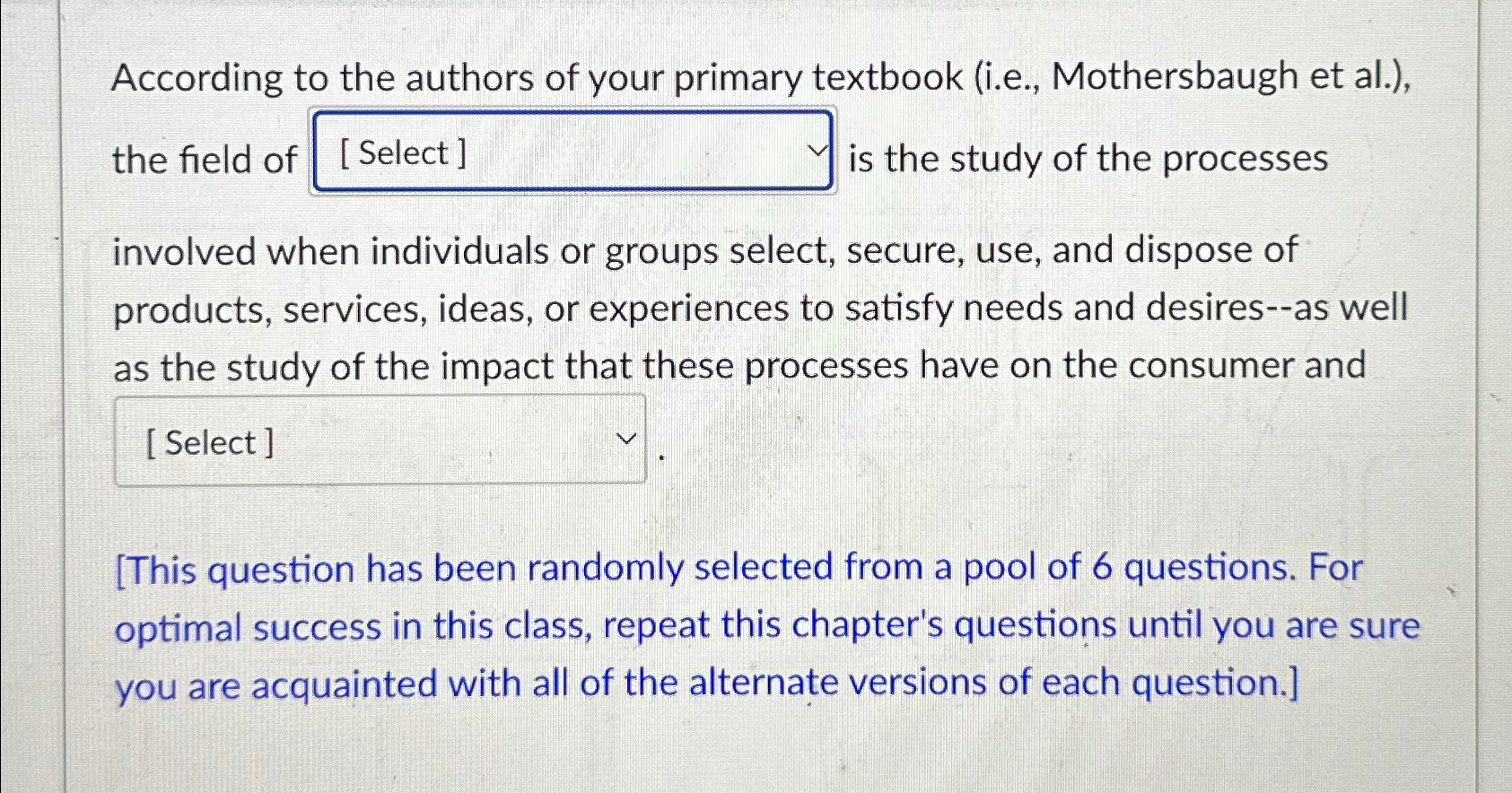 Solved According to the authors of your primary textbook | Chegg.com