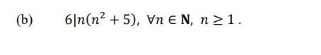 Solved 6∣n(n2+5) | Chegg.com