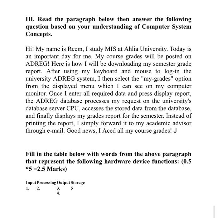 Solved Case study questions ( 5 Marks) How has Information | Chegg.com