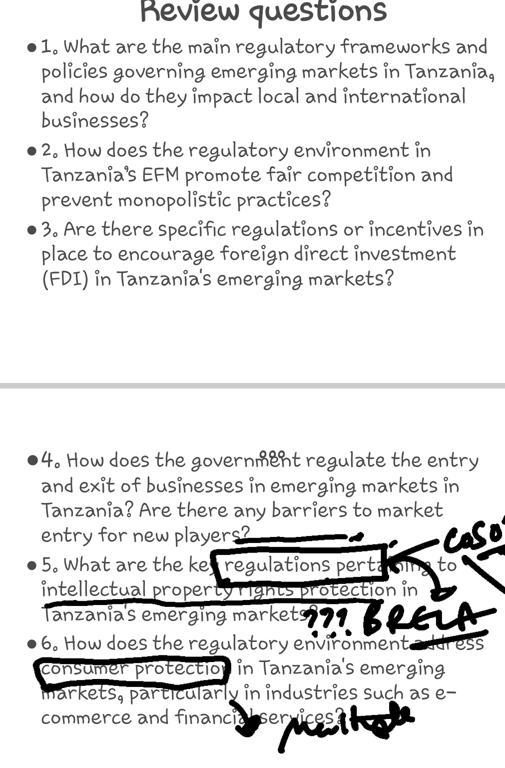 Solved Review Questionswhat Are The Main Regulatory
