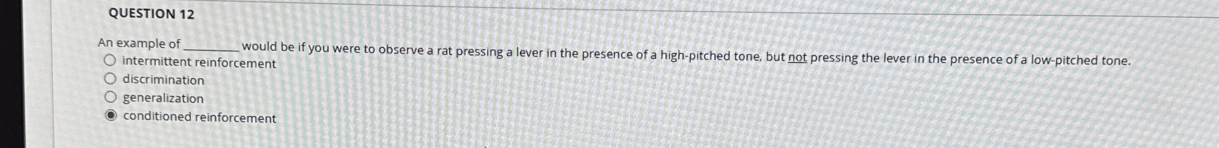 Solved An example of ﻿would be if you were to observe a | Chegg.com