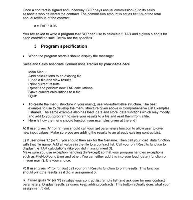 Solved Can You Post The An Example Of Python Code Following 1905