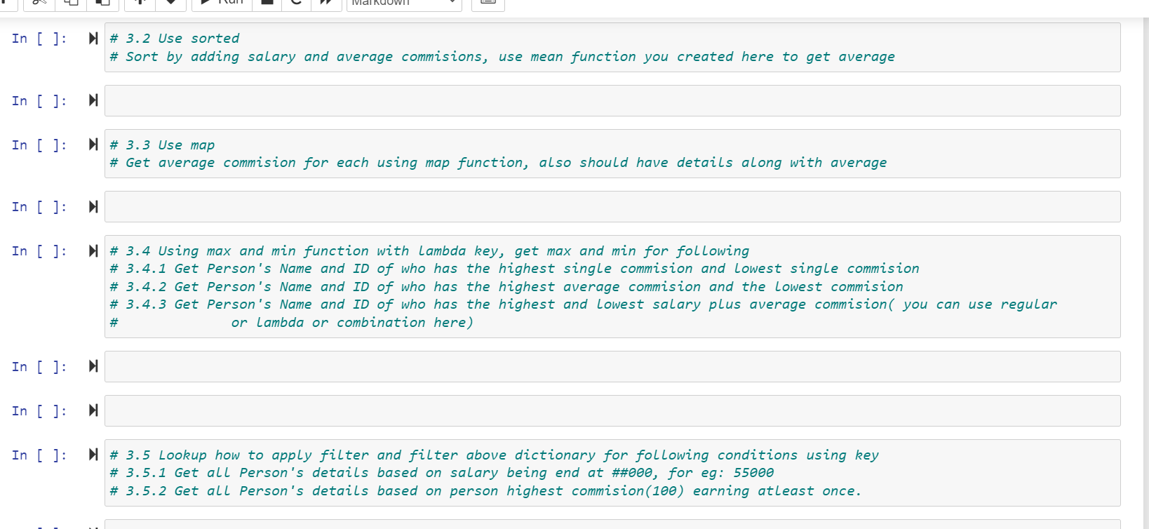 Solved Use sorted, map, filter with key, key can be lambda | Chegg.com