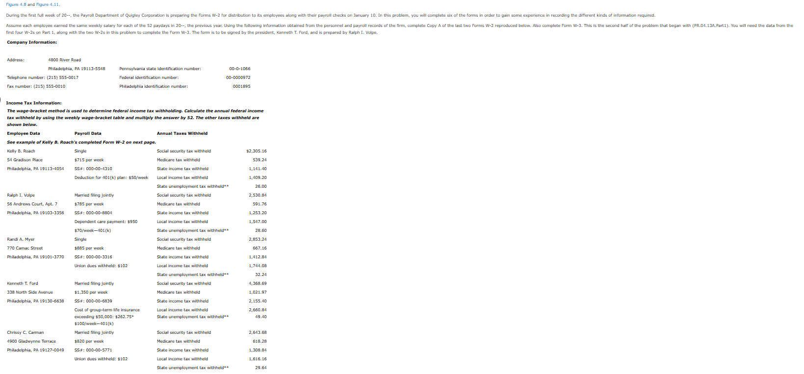 Solved During the first full week of 20--, ﻿the Payroll | Chegg.com