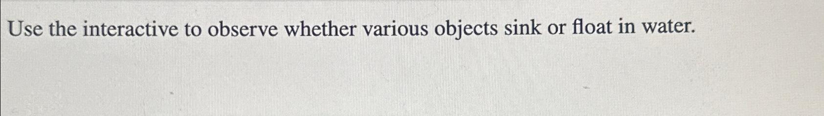 Solved Use the interactive to observe whether various | Chegg.com