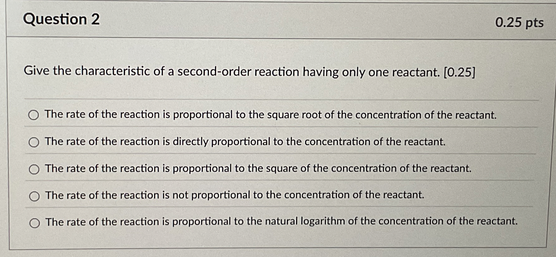 Solved Question 2Give the characteristic of a second-order | Chegg.com