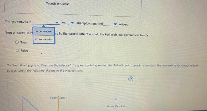 Solved 5. Problems and Applications Q5 The following graph | Chegg.com
