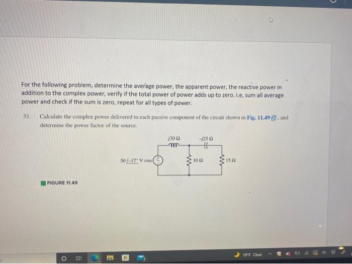 Solved For the following problem, determine the average | Chegg.com
