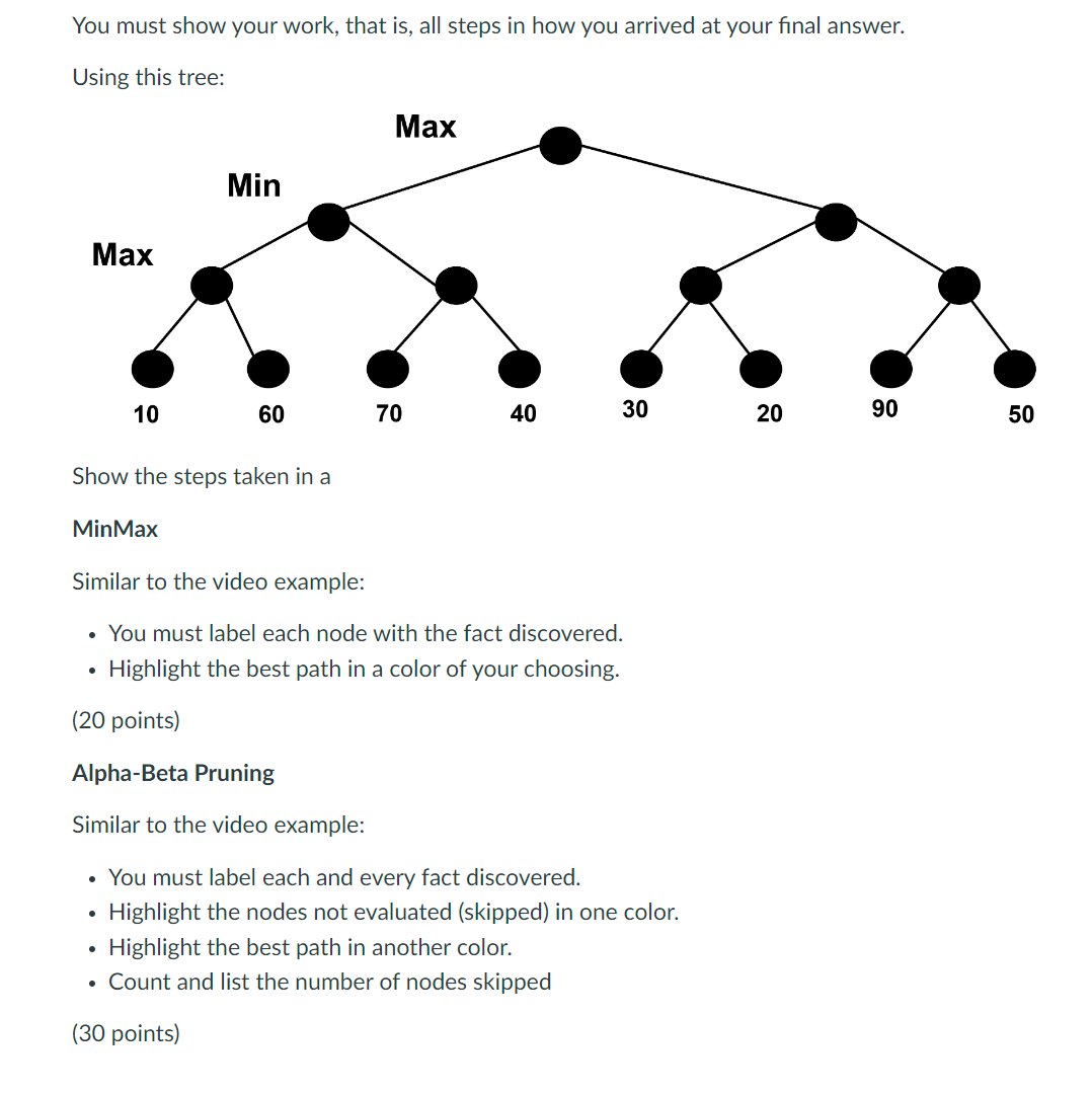 Solved You must show your work, that is, ﻿all steps in how | Chegg.com