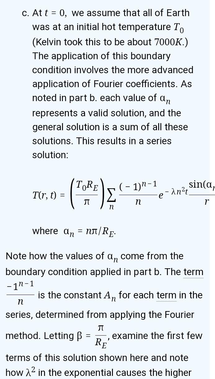 Solved 3. Now, we can verify through direct substitution for | Chegg.com