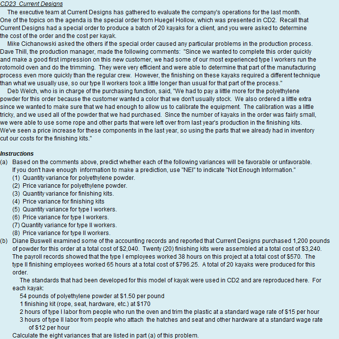 I NEED HELP WITH PART B PLEASE!!! ﻿CD23 ﻿Current | Chegg.com