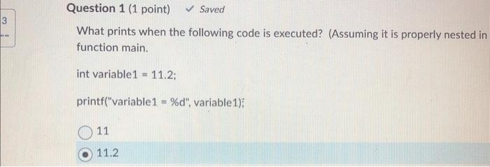 Solved What prints when the following code is executed? | Chegg.com