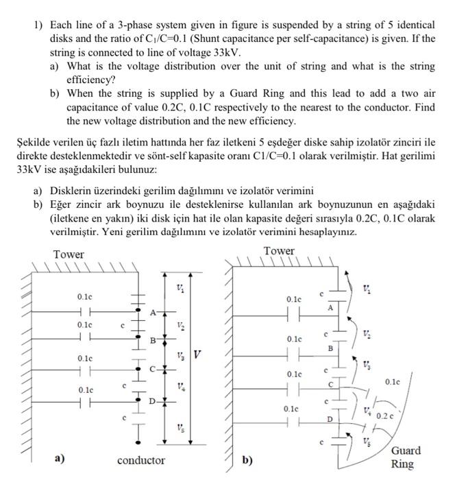 Solved Each line of a 3-phase system given in figure is | Chegg.com
