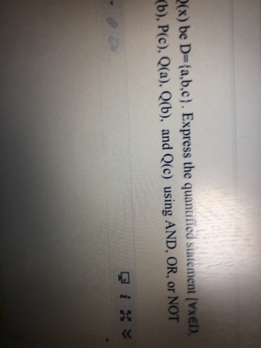 Solved Let the domain of the two propositional functions PC | Chegg.com
