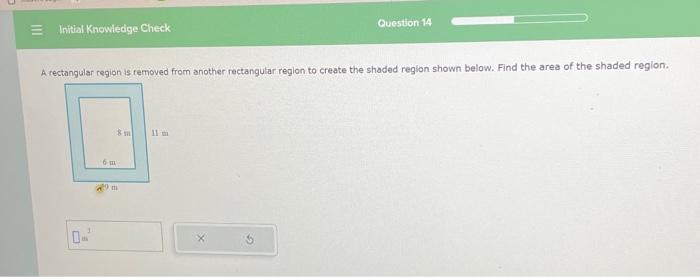 Solved A rectangular region is temoved from another | Chegg.com