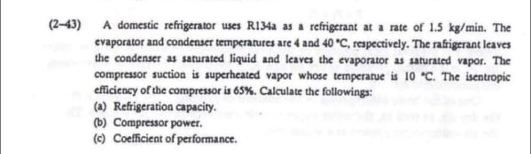 Solved HEATING VENTILATION AND AIR CONDITIONING QUESTION I | Chegg.com