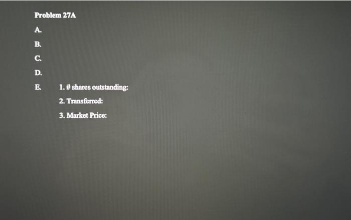 Solved LO 11-2, 11-3, 11-7 Problem 11-27A Anabzing the | Chegg.com