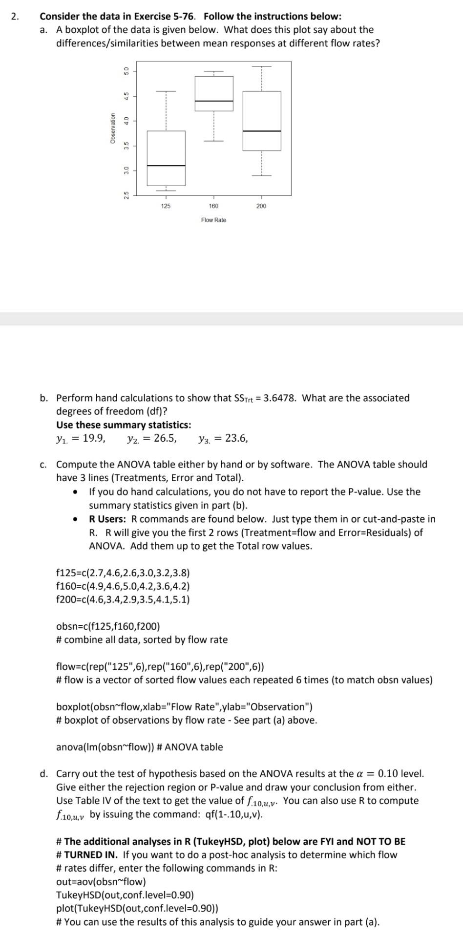 Solved 5.76. In "Orthogonal Design for Process Optimization | Chegg.com