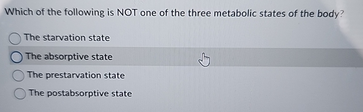 Solved Which of the following is NOT one of the three | Chegg.com