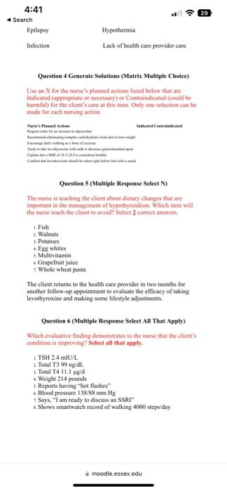 Solved Ms. Orion is at the primary health care provider's | Chegg.com