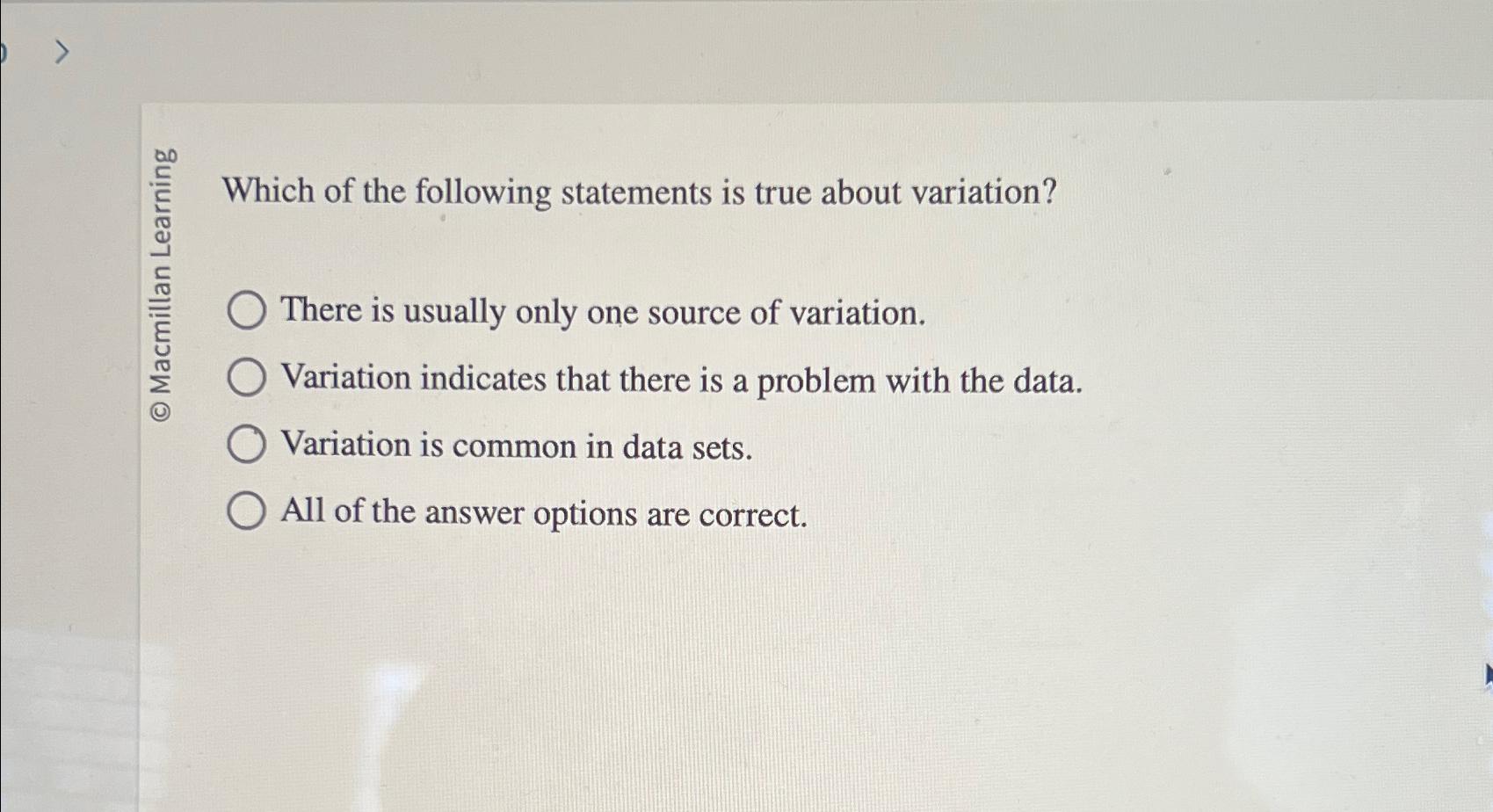 Solved Which of the following statements is true about | Chegg.com