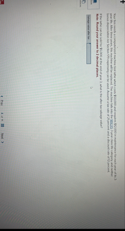 Solved Your firm needs a computerized machine tool lathe | Chegg.com