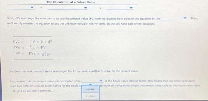 Solved 4. Introduction to the present value of money Under | Chegg.com