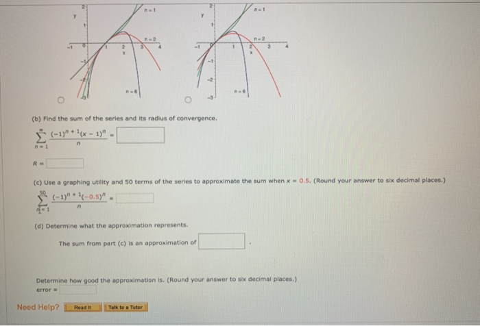 Solved -/1 POINTS LARCALC11 9.9.031. Consider the following | Chegg.com