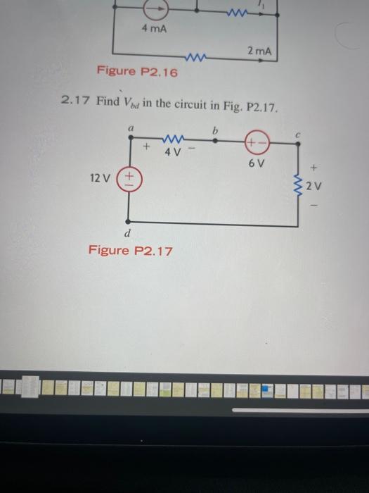 Solved 2.10 Find I, in the network in Fig. P2.10. an w 6 mA | Chegg.com