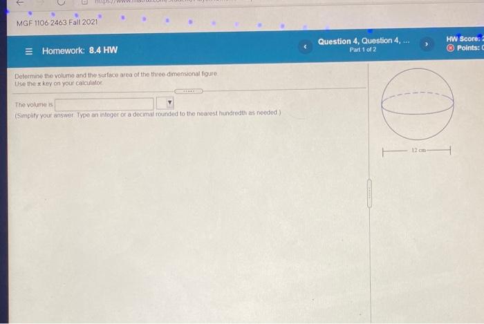 Solved www. MGF 1106 2463 Fall 2021 Question 4, Question | Chegg.com