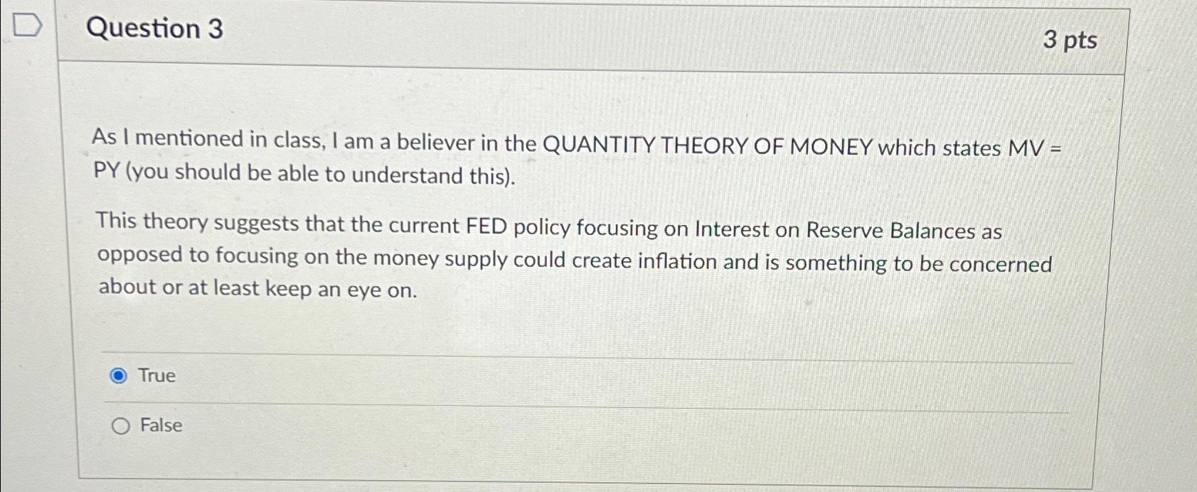 Solved Question 33 ﻿ptsAs I mentioned in class, I am a | Chegg.com